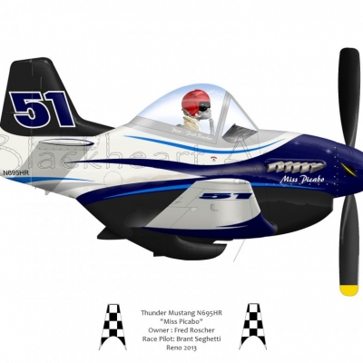 Air Racers - Pat Cherry's Blackheart ArtPat Cherry's Blackheart Art